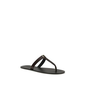 Saint Laurent Babylone Sandals - Brown