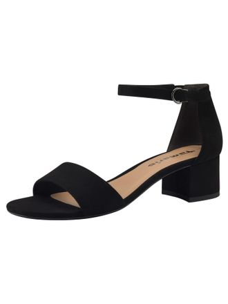 Tamaris Damen 1-1-28201-20 Sandale, Schwarz, 40 EU