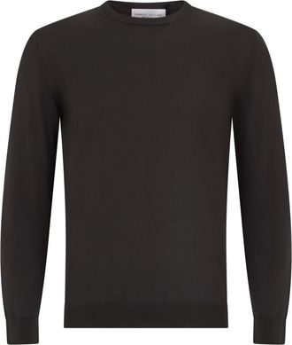 Roberto Collina Homme, Pulls, Brun, Taille: XL Pull Ras du Cou