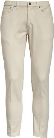 Dondup Homme, Jeans, Blanc, Taille: W33 Brighton Carrot Jeans