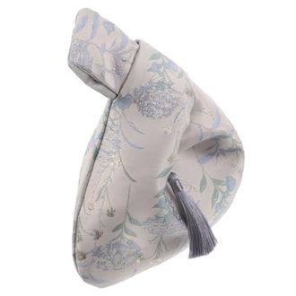 BESPORTBLE TOVINANNA Paquet &agrave; Main Japonerie Pochette-Bracelet Bleue en Tissu Petit Paquet &agrave; Noeud D&eacute;coratif pour Femme Pochette-Portefeuille L&eacute;g&egrave;re pour F&ecirc;tes S