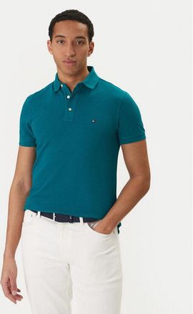 Tommy Hilfiger Poloshirt 1985 MW0MW17771 Gr&uuml;n Slim Fit