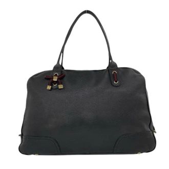 Gucci Sac Boston en cuir Princy Pre-owned - Femme - Pre-owned - Noir - Taille: ONE Size