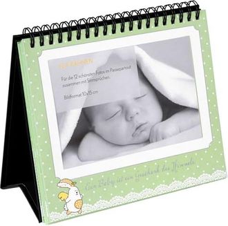 Goldbuch 46803 Tischaufsteller Sweetheart, Fotorahmen für 12 Fotos im 10 x 15Format als Flipaufsteller, Bilderrahmen mit Sprüchen, Fotoringbuch zum Selbstgesta
