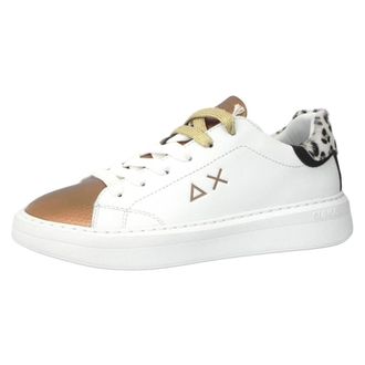 Sun 68 Leather Sneakers - - Shoes - Damen - Wei&szlig; - 36 EU