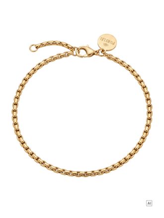 Purelei Box Chain Armband, verstellbare L&auml;nge