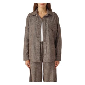 Nine In The Morning Femme, Vestes, Brun, Taille: 36 FR Rosa Overshirt