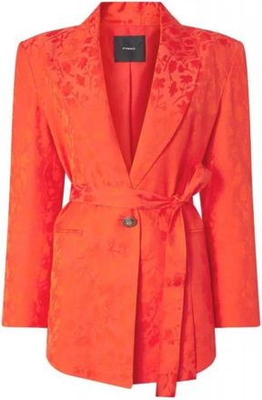 Pinko Pinko, Femme, Vestes, Orange, Taille: 46 FR Pinko - Vestes