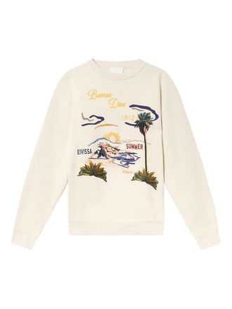 Isabel Marant Mikoy sweat avec broderie
