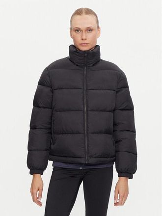 Napapijri Winterjacke A-Box Logo NP0A4HZ1 Schwarz Loose Fit