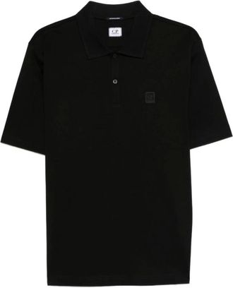 C.P. Company C.p. Company, Homme, Tops, Noir, Taille: L Polo