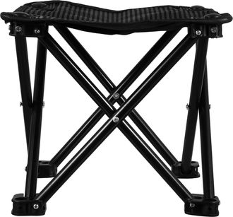 Supvox Klappbarer Outdoor Angelstuhl aus Edelstahl und Oxford Ultraleicht Rostfrei Tragbar mit Tragetasche für Camping Strand Grillen Garten und Picknick