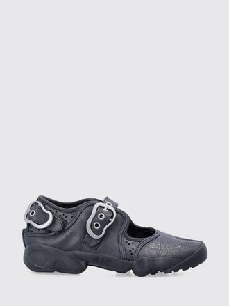 Nike Baskets Air Rift en cuir vegan avec double sangle et boucles