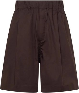 Laneus Homme, Shorts, Brun, Taille: L Patch-Pocket Shorts