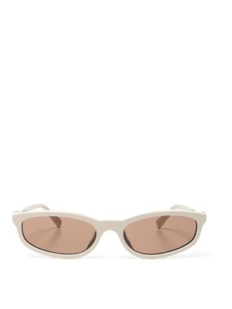 Miu Miu Lunettes De Soleil - Beige