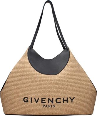 Givenchy Medium Facet Tote Bag aus Raffia - - Bags - Damen - Beige - ONE SIZE