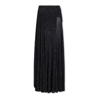 Paco Rabanne Asymmetrischer Maxirock - - Skirts - Damen - Schwarzk - 2XS