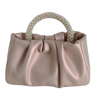Generic Sac &agrave; bandouli&egrave;re pliss&eacute; en cuir PU pour femmes, sac &agrave; bandouli&egrave;re &eacute;l&eacute;gant pour et quotidien