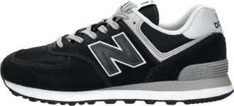 New Balance Homme, Chaussures, Noir, Taille: 44 EU 574 Baskets Laag