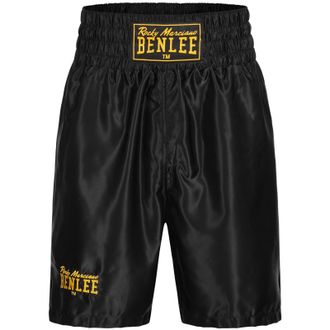 Benlee Rocky Marciano Benlee Boxing Trunks Uni Boxing Black Benlee XXL
