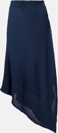 Victoria Beckham Midirock aus einem Baumwollgemisch