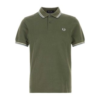 Fred Perry Homme, Tops, Vert, Taille: XL Polo Chemises