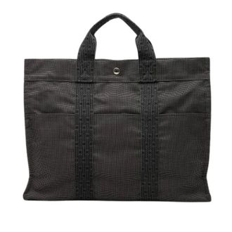 Herm&egrave;s Pre-owned Herline Tote MM - Femme - Pre-owned - Gris - Taille: ONE Size