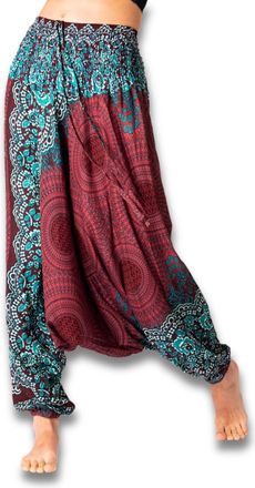 Panasiam Aladin Pants Mandala 5, bordeauxred XL