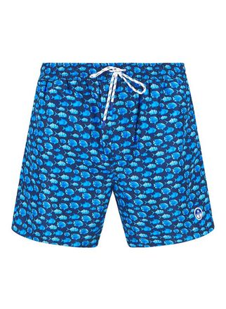 North Sails Herren Badeshorts blau Mit Prints