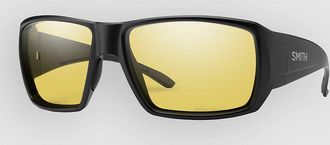 Smith GuideS Choice S Matte Black Sonnenbrille cp glass plrzd low lt ylw