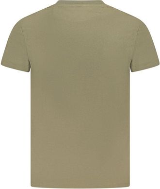 Timberland Logo-Embroidered Cotton T-Shirt - Green