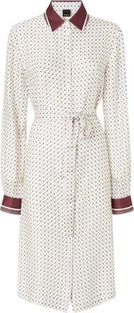 Pinko Pinko, Femme, Robes, Blanc, Taille: 38 FR Elicia Dress
