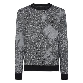 Billionaire Boys Club Pullover Rundhals - - Knitwear - Herren - Schwarzk - 3XL