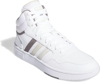 adidas Herren Hoops 3.0 Mid Classic Vintage Shoes Schuhe, Cloud White/Orbit Grey/Putty Grey, 42 EU
