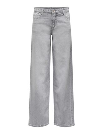 Jacqueline de Yong JdY Damen Jdykatie Lw STR Lg 1005 DNM Noos, Light Grey Denim, (XL) W x 34L