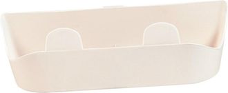 Garneck 5 Stück Teiliges Wandmontiertes Schuhregal aus Kunststoff Beige Platzsparender Schuhhalter für Badezimmer Selbstklebender Schuhorganizer für Hausschuh