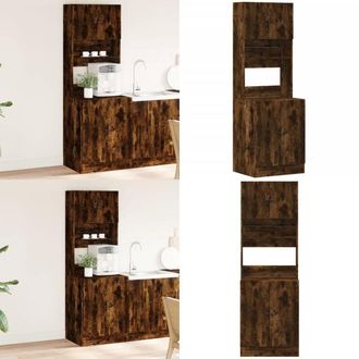 vidaXL K&uuml;chenschrank R&auml;uchereiche 60x50x180 cm Holzwerkstoff - K&uuml;chenregal - Holzschrank - Esszimmertisch - Wohnraumorganisation - M&ouml;bel Online Kaufen