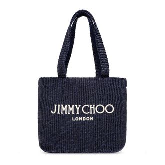 Jimmy Choo London Femme, Sacs, Bleu, Taille: ONE Size Beach Tote East-West