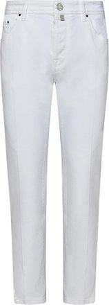 Jacob Cohen Bootcut Jeans - Weiß