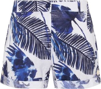 Vilebrequin Leinen Bermuda Shorts Papagaio - - Shorts - Damen - Mehrfarbig - XS