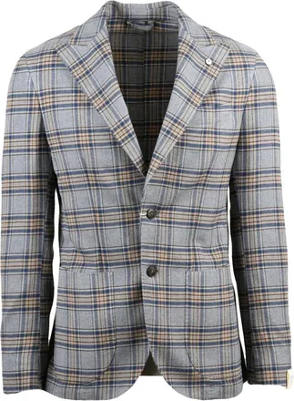 L.B.M. 1911 L.b.m. 1911, Homme, Vestes, Multicolore, Taille: M Giacca Stondata