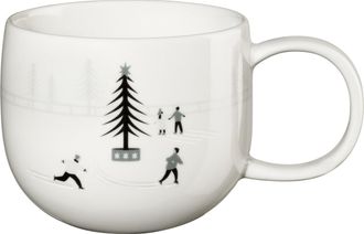 ASA [SA2026/08] Henkelbecher, Ice Skating D. 10 cm, H. 8,5 cm, 0,4 l