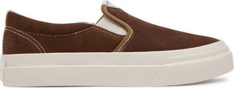 Stepney Workers Club Sneakers aus Stoff Lister YA03204 Braun
