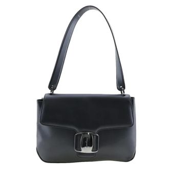 Ferragamo Pre-owned Stoff schultertasche - - Pre-owned - Damen - Schwarzk - ONE SIZE