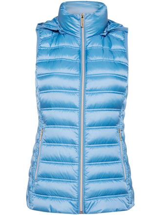 Michael Michael Kors gilet à design matelassé - Bleu
