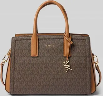 Michael Kors Handtasche aus Leder mit Logo-Muster Modell LAILA