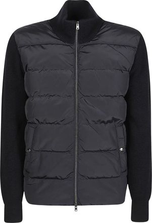 Herno Homme, Vestes, Bleu, Taille: XL Veste zipp&eacute;e