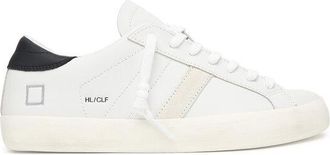 D.A.T.E. Sneakers Hill Low W441-HL-CA Wei&szlig;