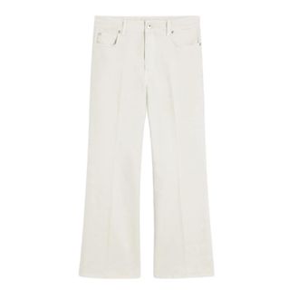 Max Mara Femme, Pantalons, Blanc, Taille: 40 FR Polonia Jeans
