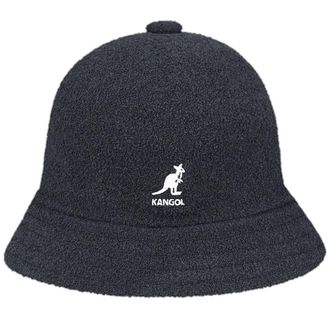 Kangol Bermuda Casual Stoffhut Sommerhut Glockenhut Damen/Herren - Strandhut Unisex Reisehut Fr&uuml;hling-Sommer Sommer - L (58-59 cm) dunkelgrau